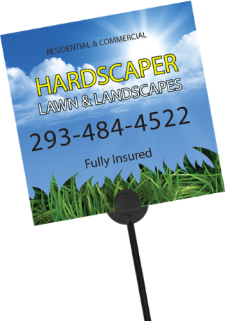 Custom Lawn Signs - RND Signs